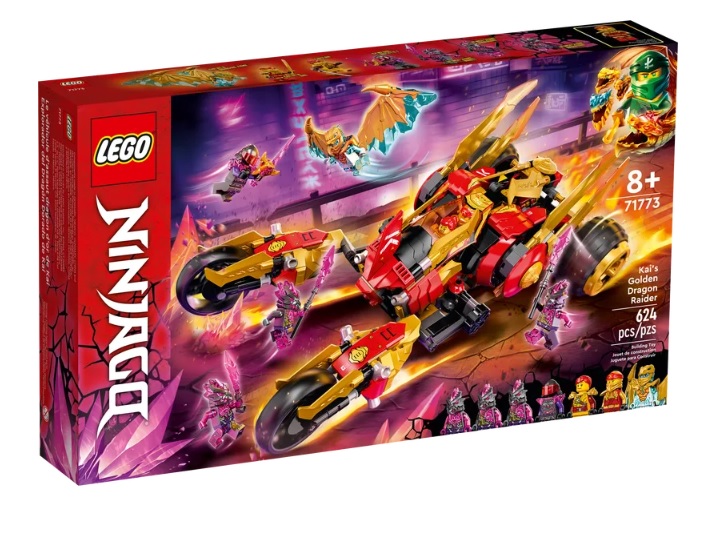 71773 LEGO NINJAGO Kais Golden Dragon Raider