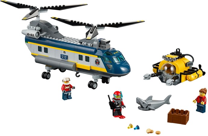 60093 LEGO® City Deep Sea Helicopter